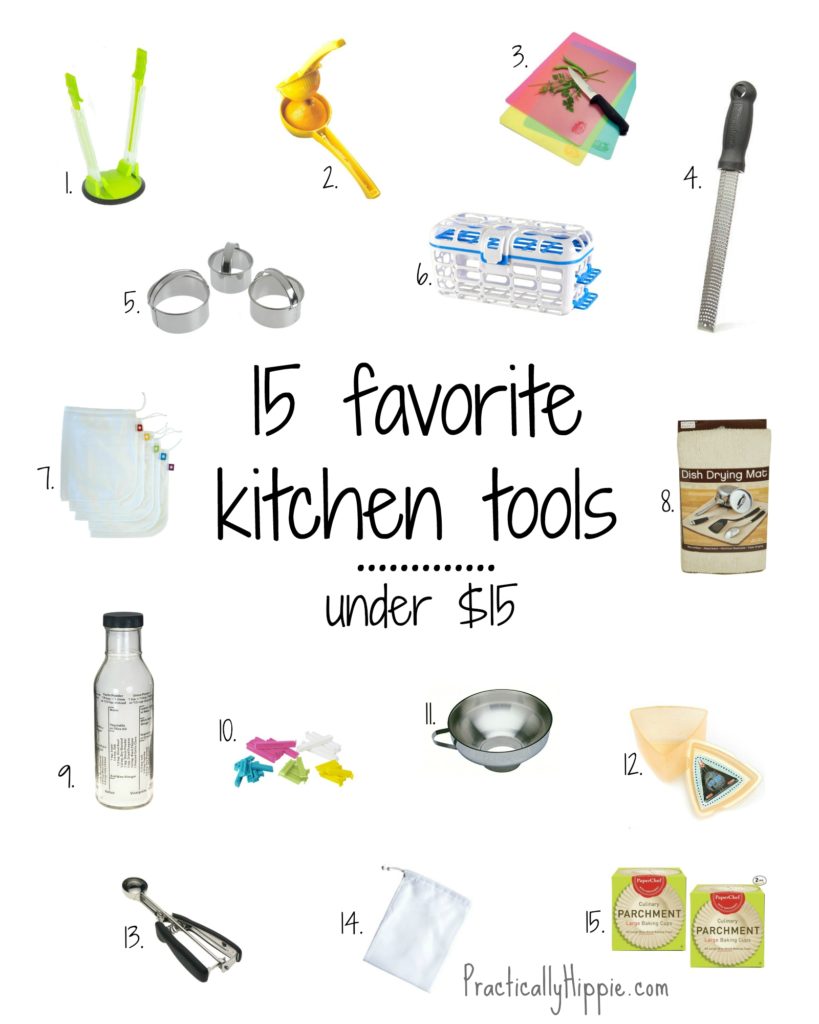 My top 15 kitchen tools under $15
