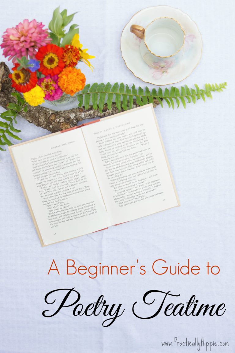 A beginner's guide to poetry teatime - Rooted Childhood