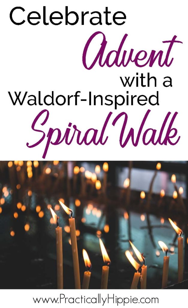 Celebrate Advent With A Spiral Walk - Rooted Childhood