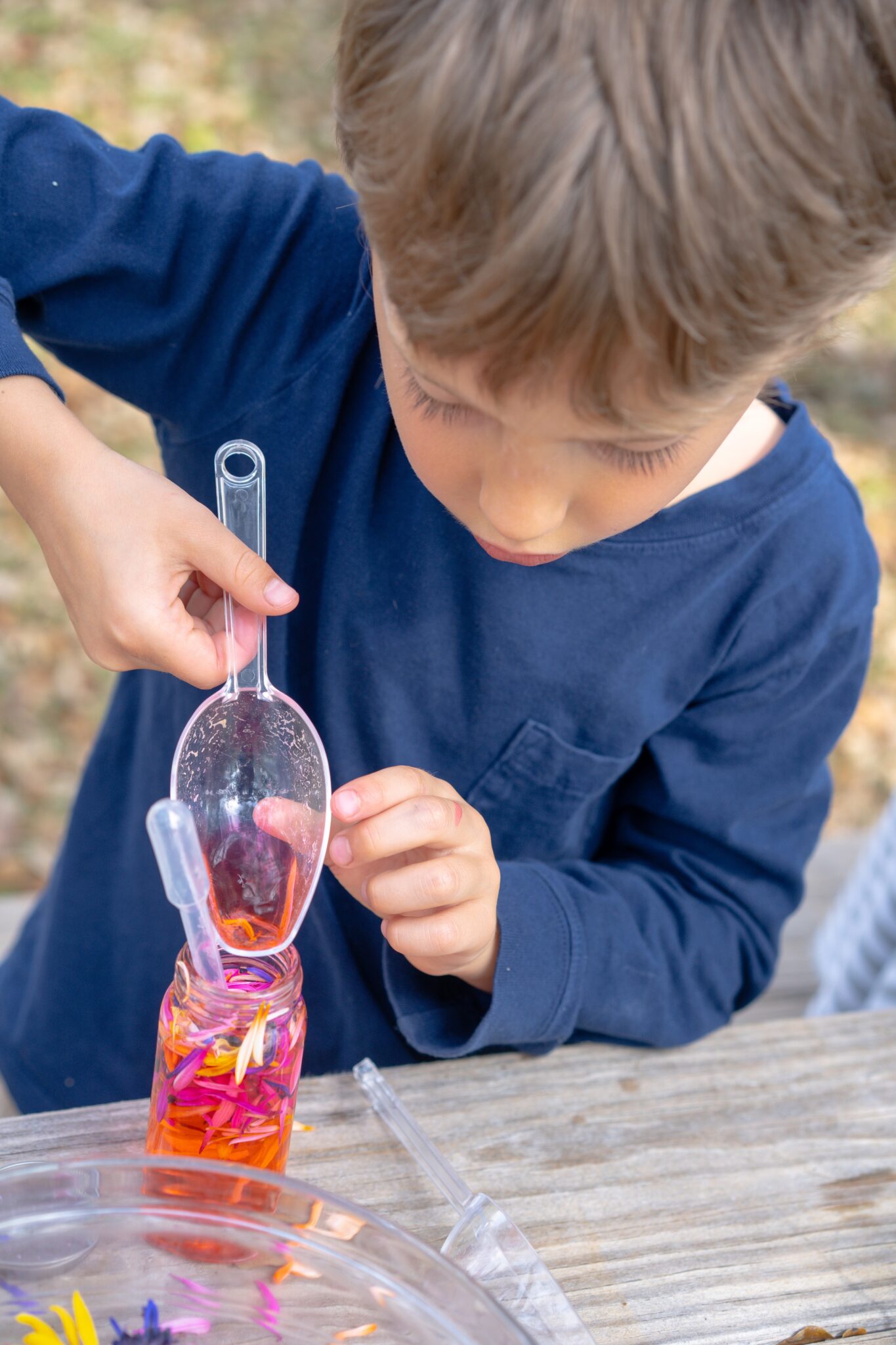 Flower Potion Sensory Play - Rooted Childhood