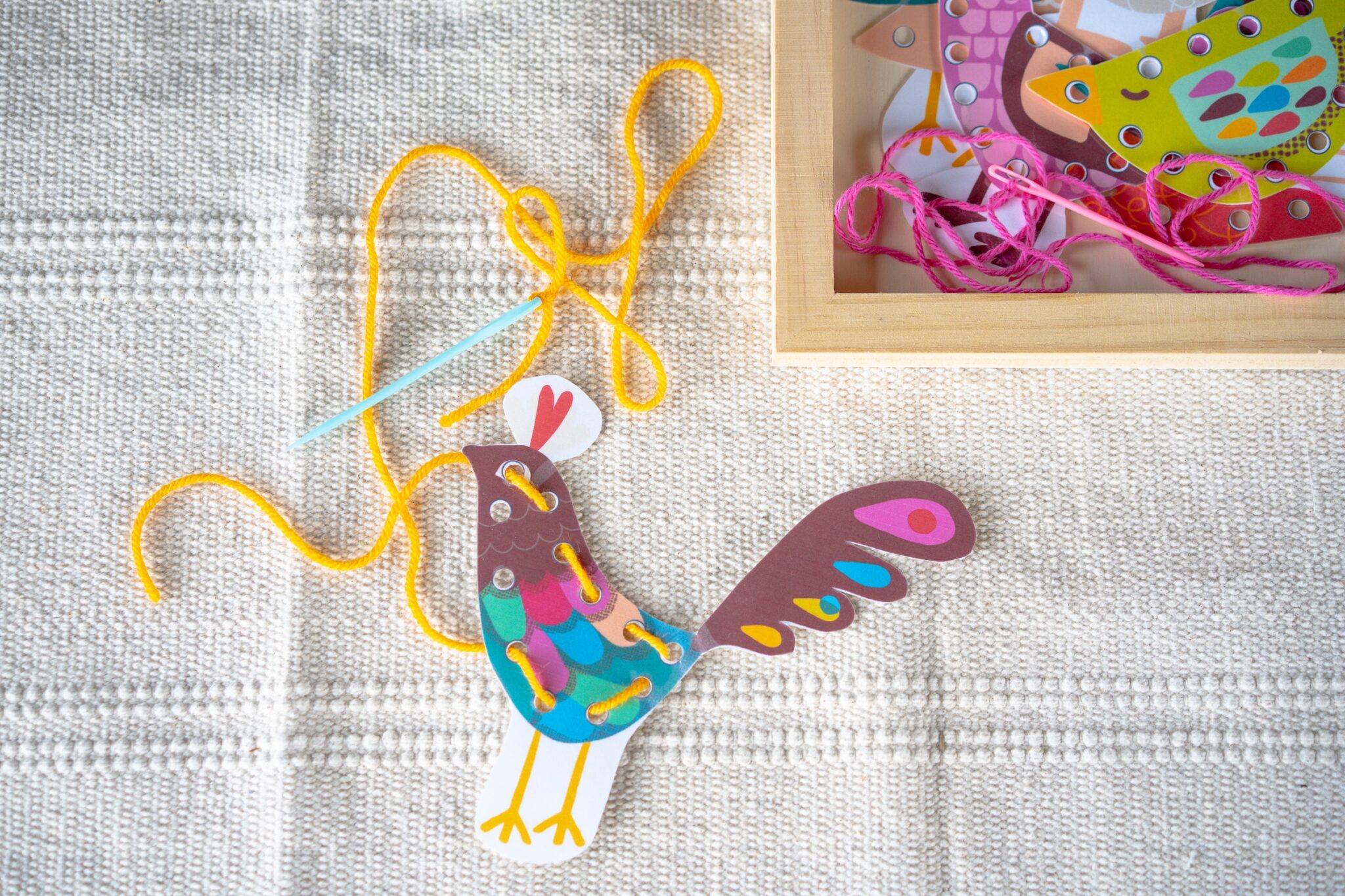 How to Use Lacing Cards {plus a free printable template!} - Rooted ...