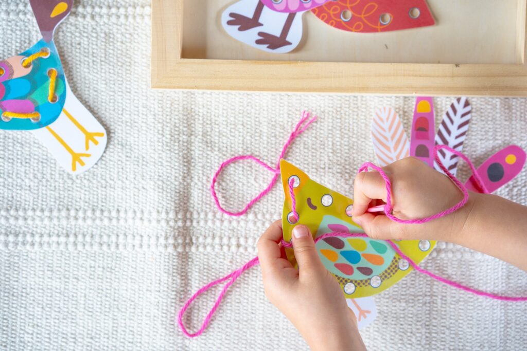 How to Use Lacing Cards {plus a free printable template!} - Rooted ...