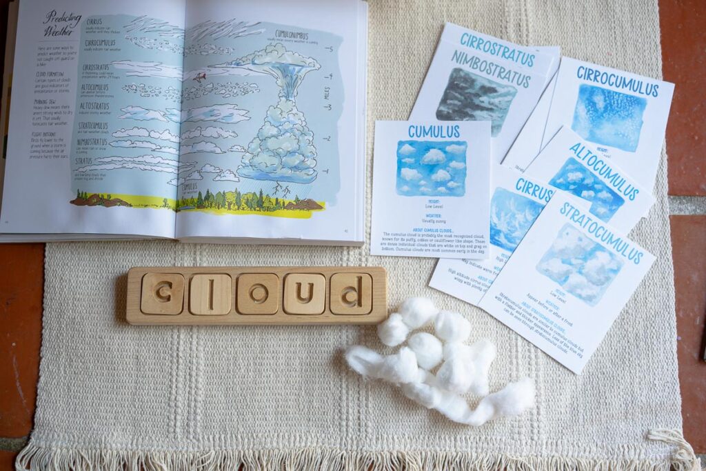 Nature Study: Clouds & the Water Cycle - Rooted Childhood